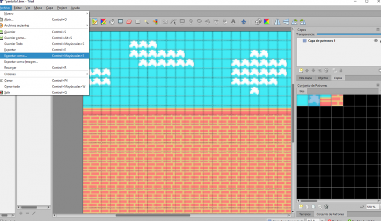 Tiles en basic – MSX